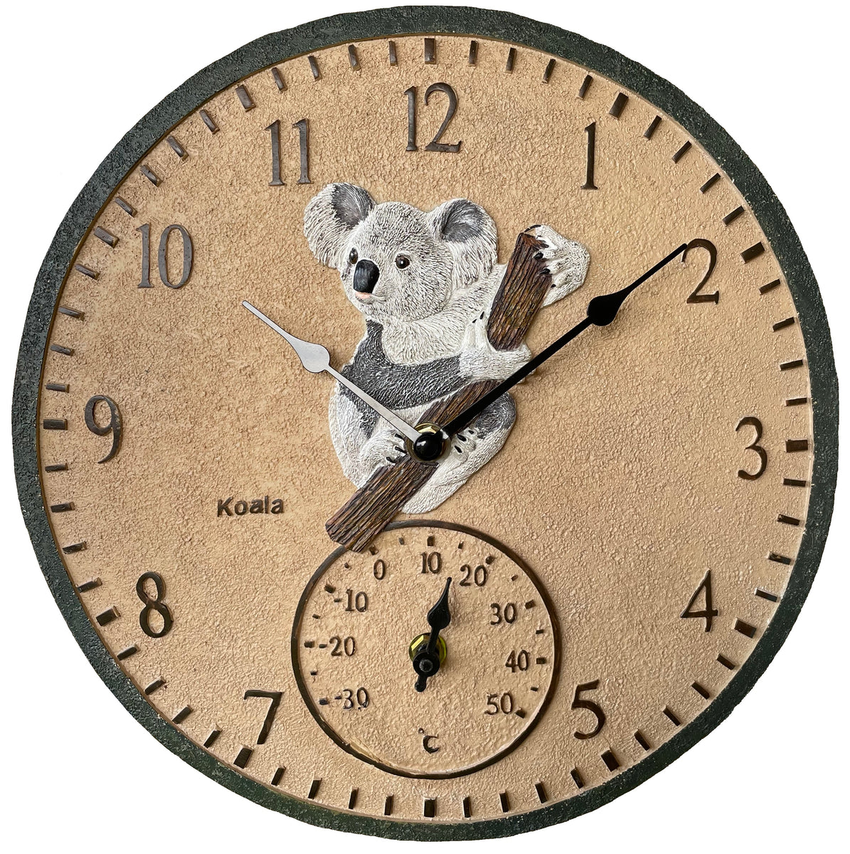 Koala Outdoor Clock 30cm – Gift N Garden