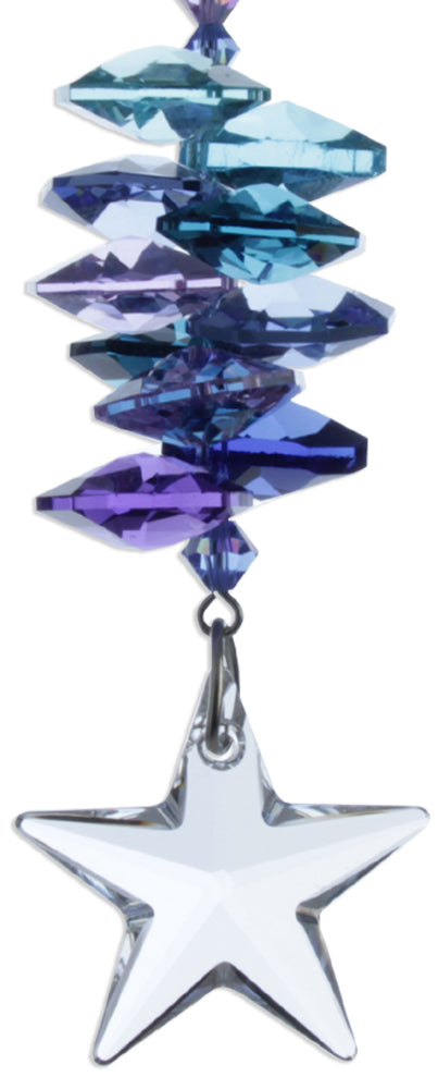 Moonlight Star Medium Cascade Suncatcher Crystal